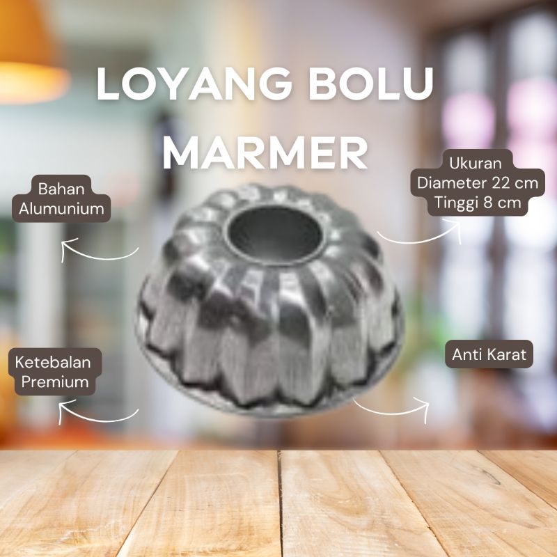 Jual LOYANG CAKE MARMER/LOYANG BOLU MARMER/LOYANG BOLU ALUMUNIUM ...