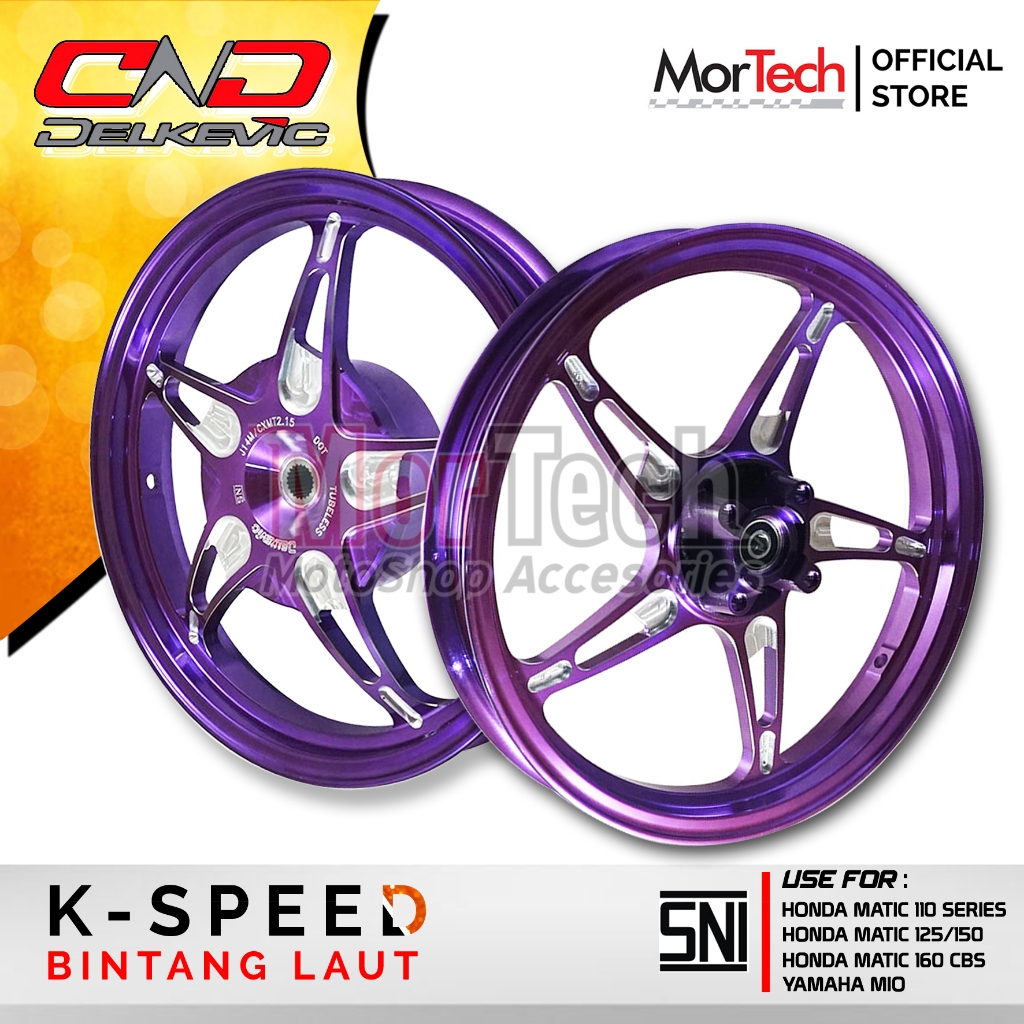 Jual Velg Pelek Racing Delkevic DND K-Speed Series not VND New Speed ...