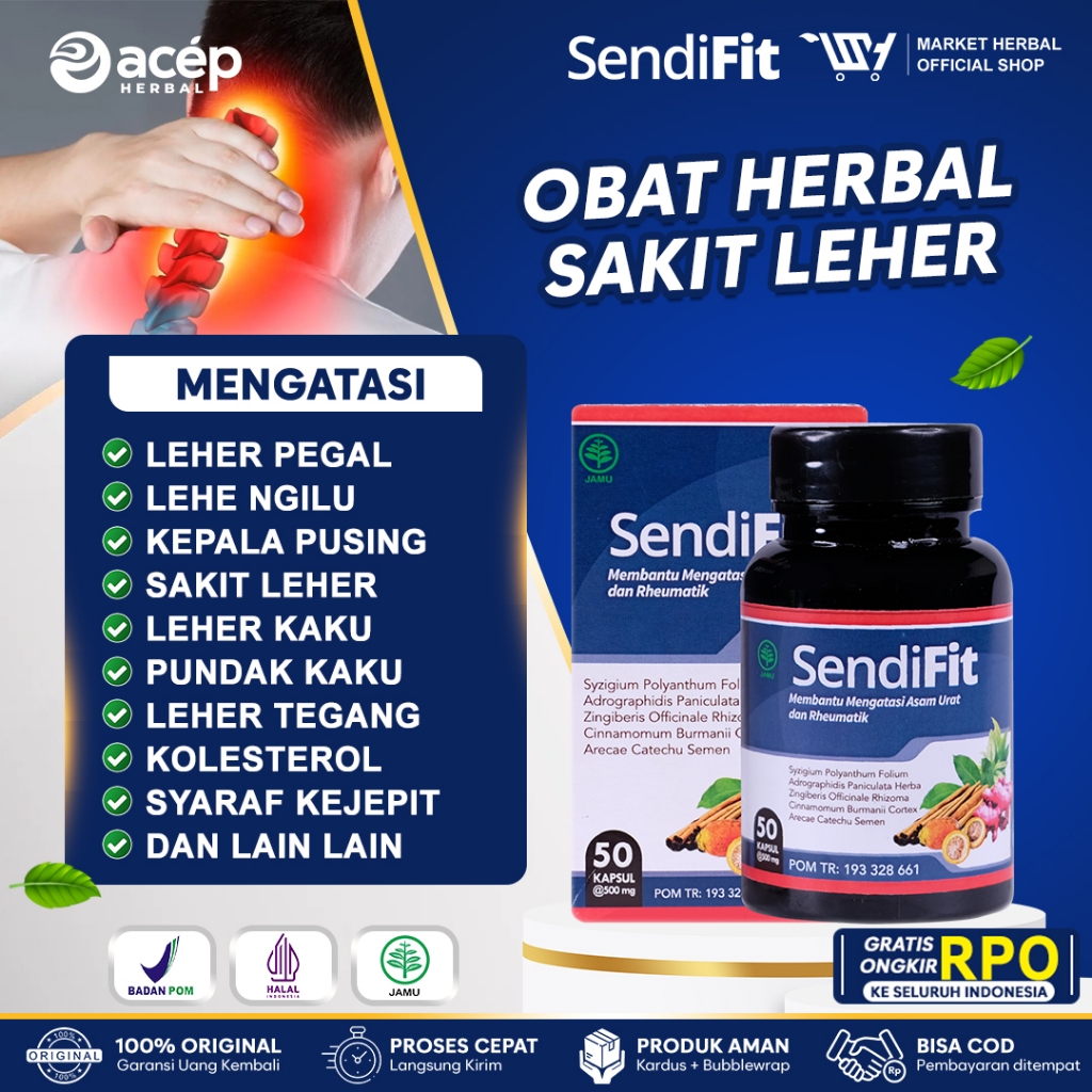Jual Obat Leher Pegal Kepala Pusing - Sakit Leher Sebelah Kiri Kanan ...