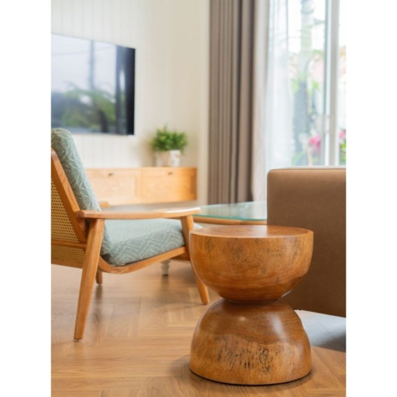 Jual STOOL UNIK/STOOL MODEL BUBUTAN/STOOL KAYU TREMBESI | Shopee Indonesia