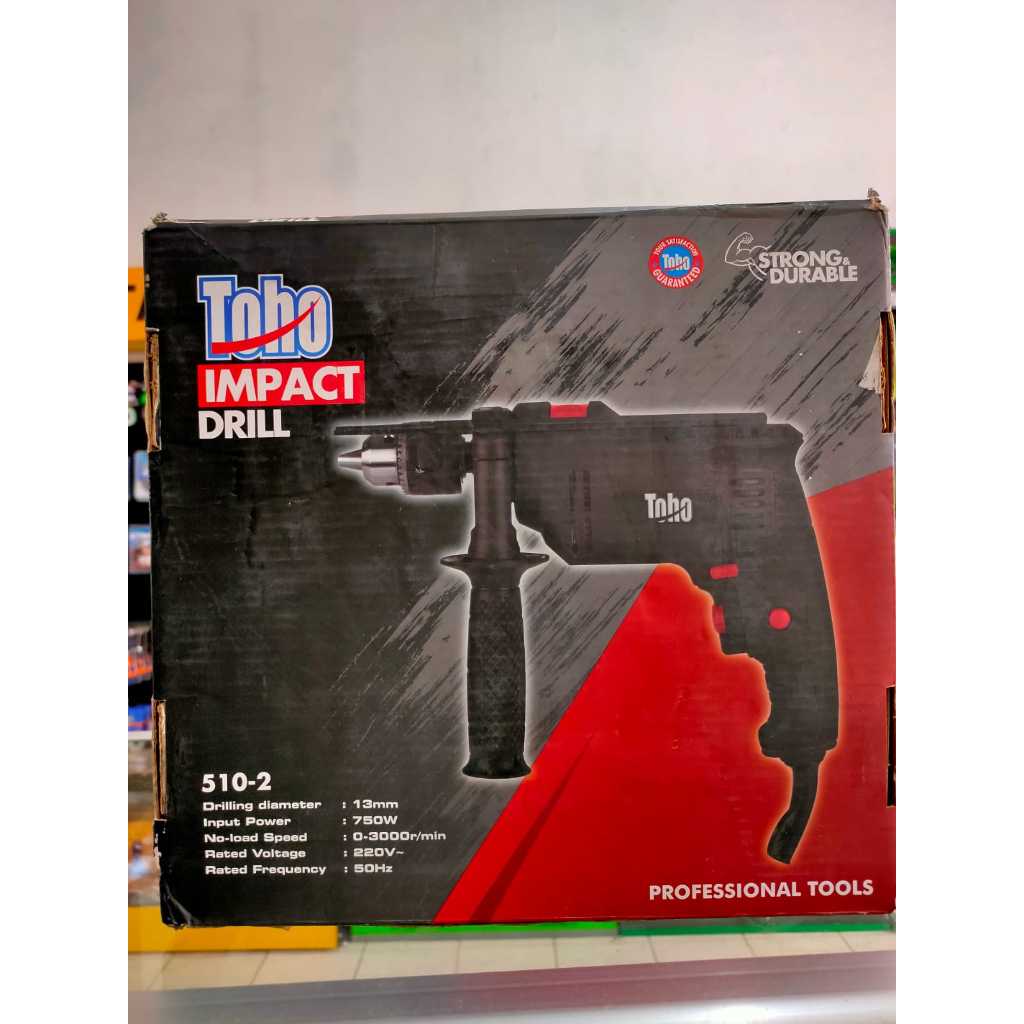 Jual Impact Drill Toho / Mesin Bor Listrik Toho 1-13MM (510-2) | Shopee ...