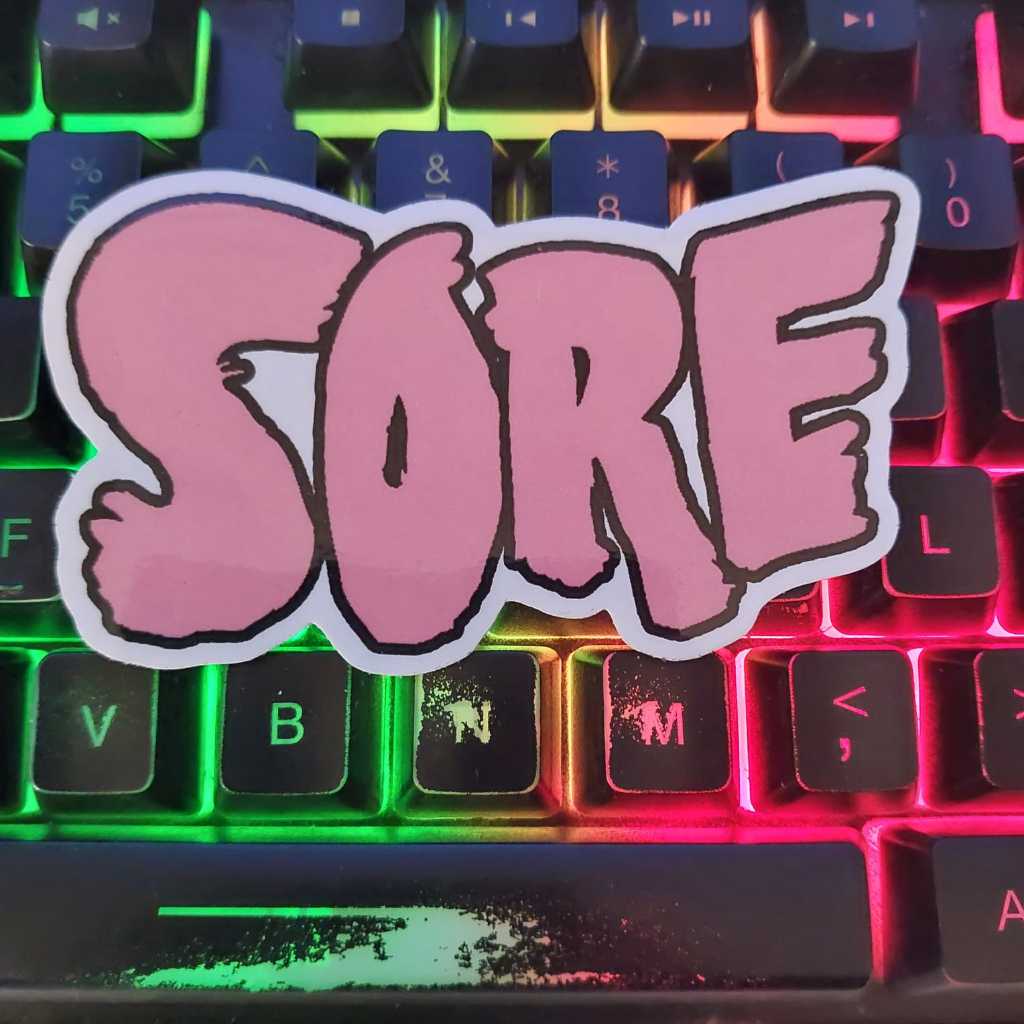 Jual SORE LOGO - STICKER CUTTING / METAL / BAND INDIE / STIKER SATUAN ...