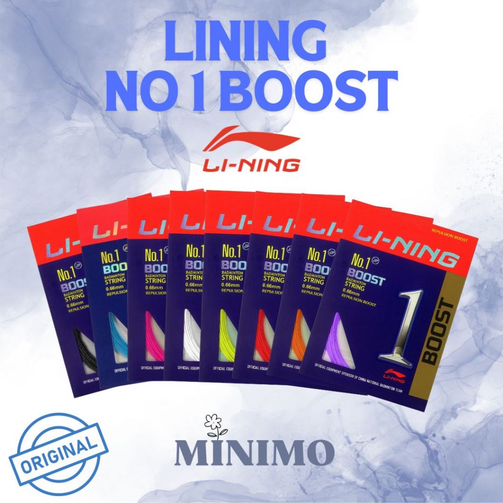 Jual Senar Raket Badminton / Senar Lining No 1 Boost Original 100% ...