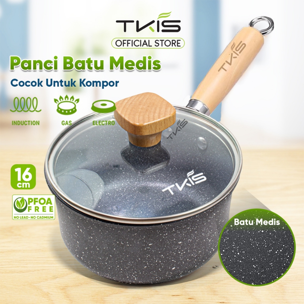 Jual TKIS Daily Pot Panci susu 16cm Panci Sup MPASI Panci Anti lengket ...