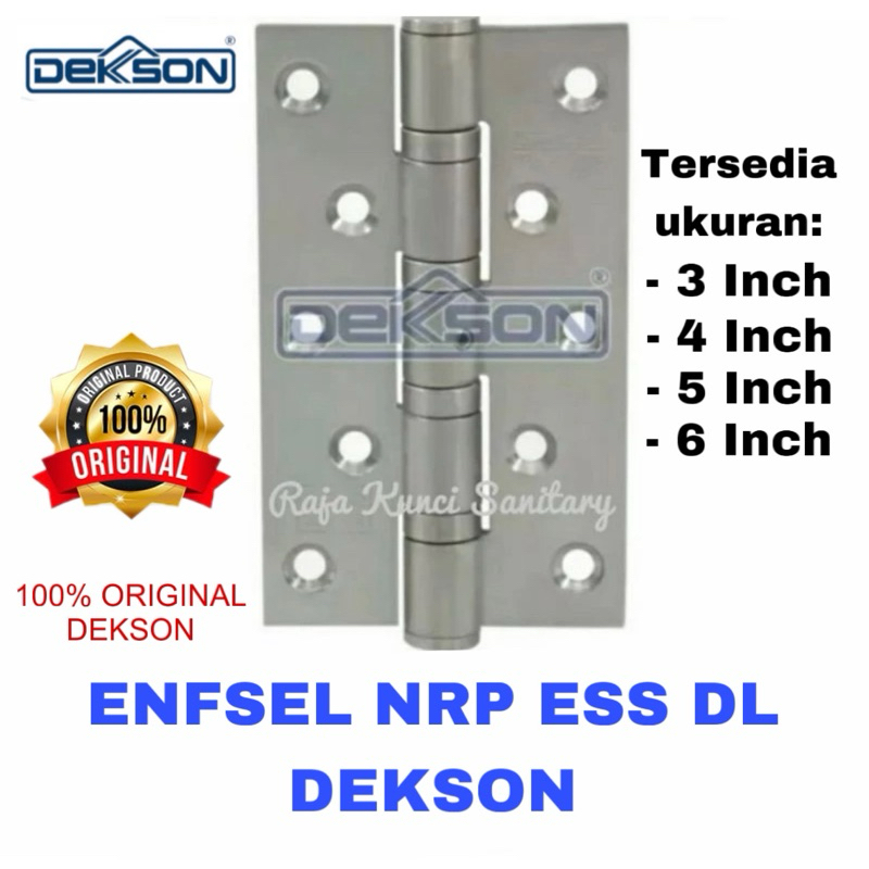 Jual Engsel Dekson NRP ESS 316_5"X3"x4mmx4BB SSS Stainless SUS 316/ 3 ...