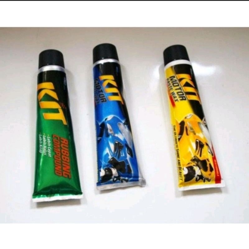 Jual KIT Motor Paste Wax Metallic/Pengkilat motor mobil bentuk paste ...