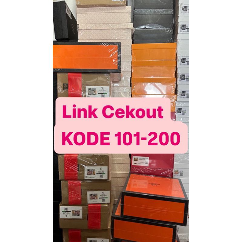 Jual CEKOUT TAS KODE 101-200 (Live ) | Shopee Indonesia