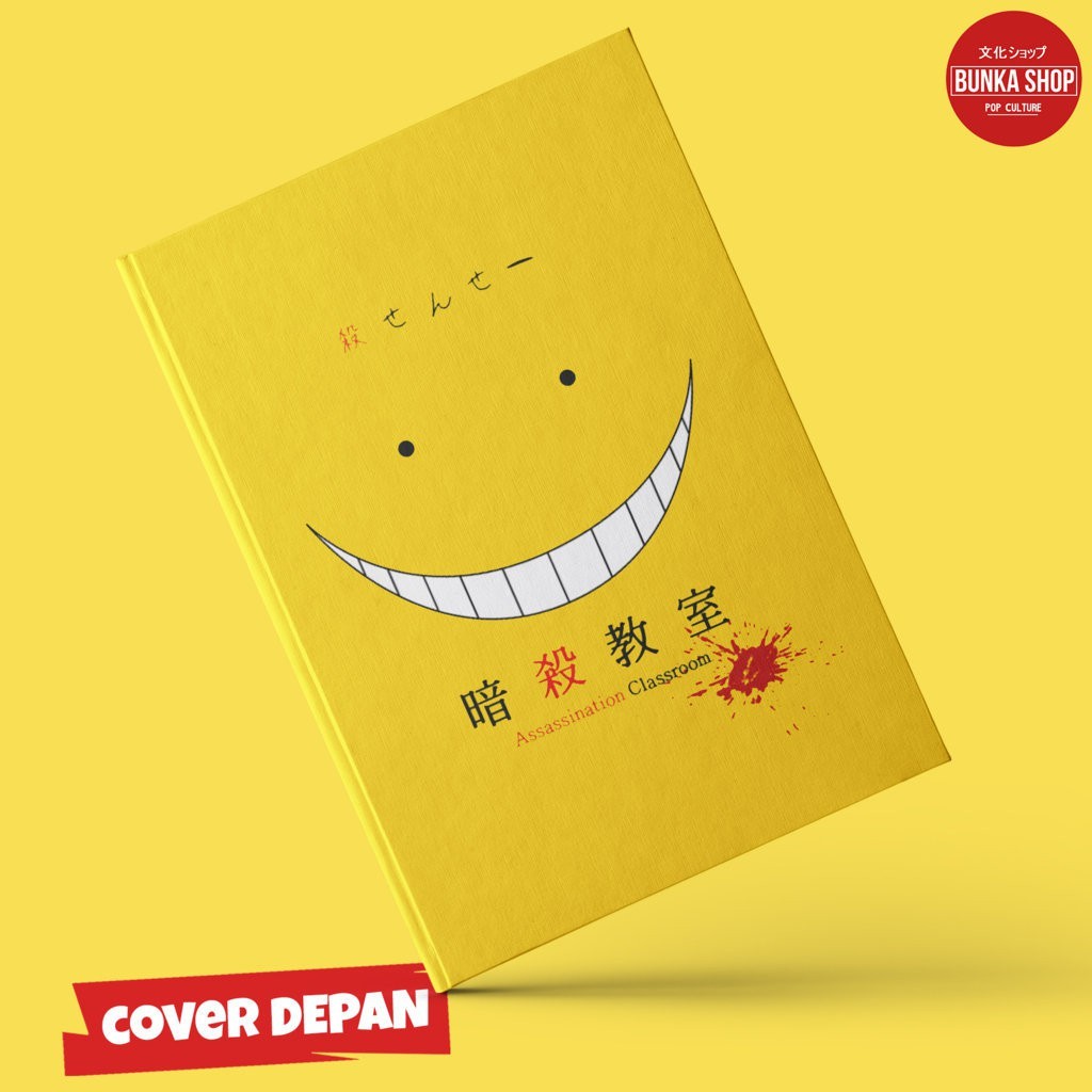 Jual Pocket Note Anime Koro Sensei Hardcover A6 Jurnal Agenda Planner ...