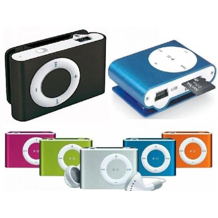 Jual MP3 Music Player Mini Jepit Slot Memory Card mp3 player - Non Lcd ...