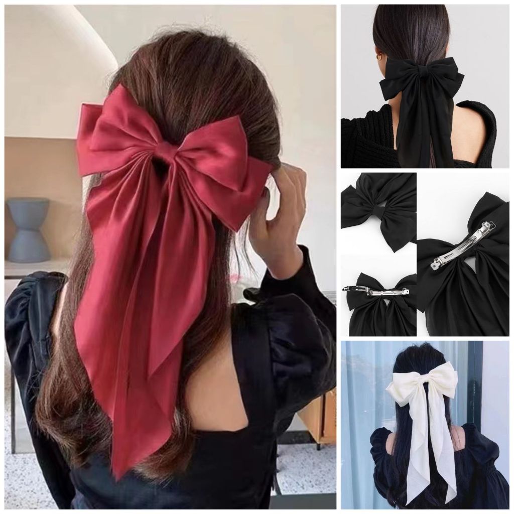 Jual Welabelle Pretty Large Hair Pin Ribbon / Jepit Klip Pita Rambut ...