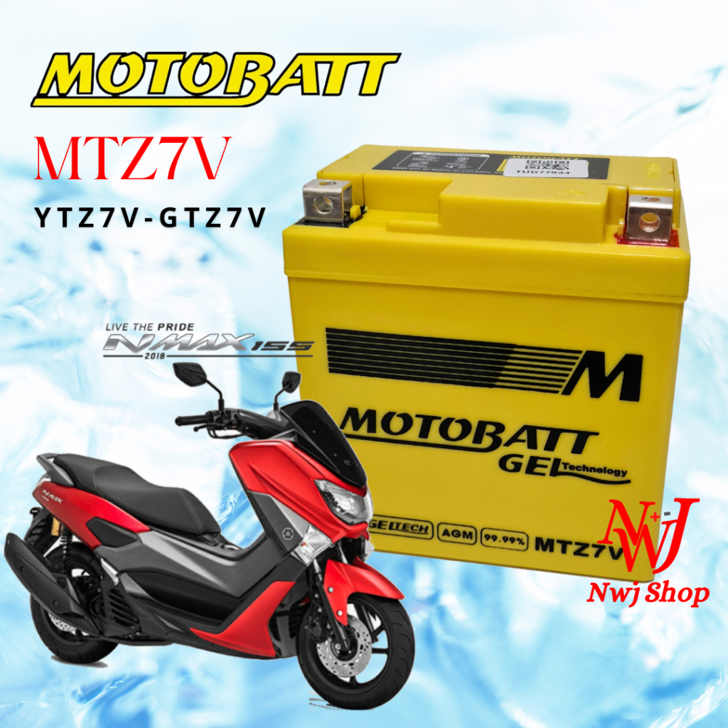 Jual AKI KERING MOTOBATT NMAX AEROX 155 LEXI 155 MTZ7V YTZ7V GTZ7V MF ...