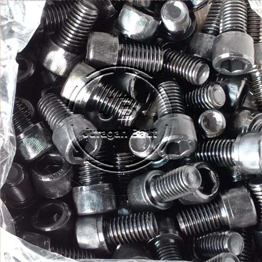 Jual BAUT L M10 X 20 BAJA BAUT L BAJA M10X20 PANJANG 2CM 2 CM WARNA HITAM KUNCI L8 L 8 BAUT L ...