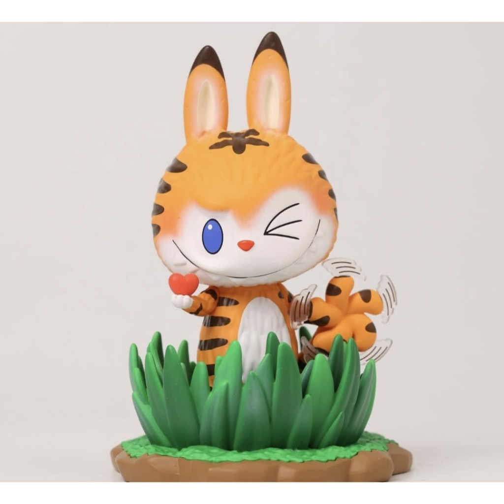 Jual POP MART x HOW2WORK Labubu Tiger Limited PTS Exclusive Art Toy ...