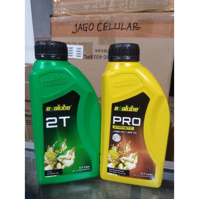 Jual Oli Evalube 2T Evalube Pro 700ml Oli Samping | Shopee Indonesia