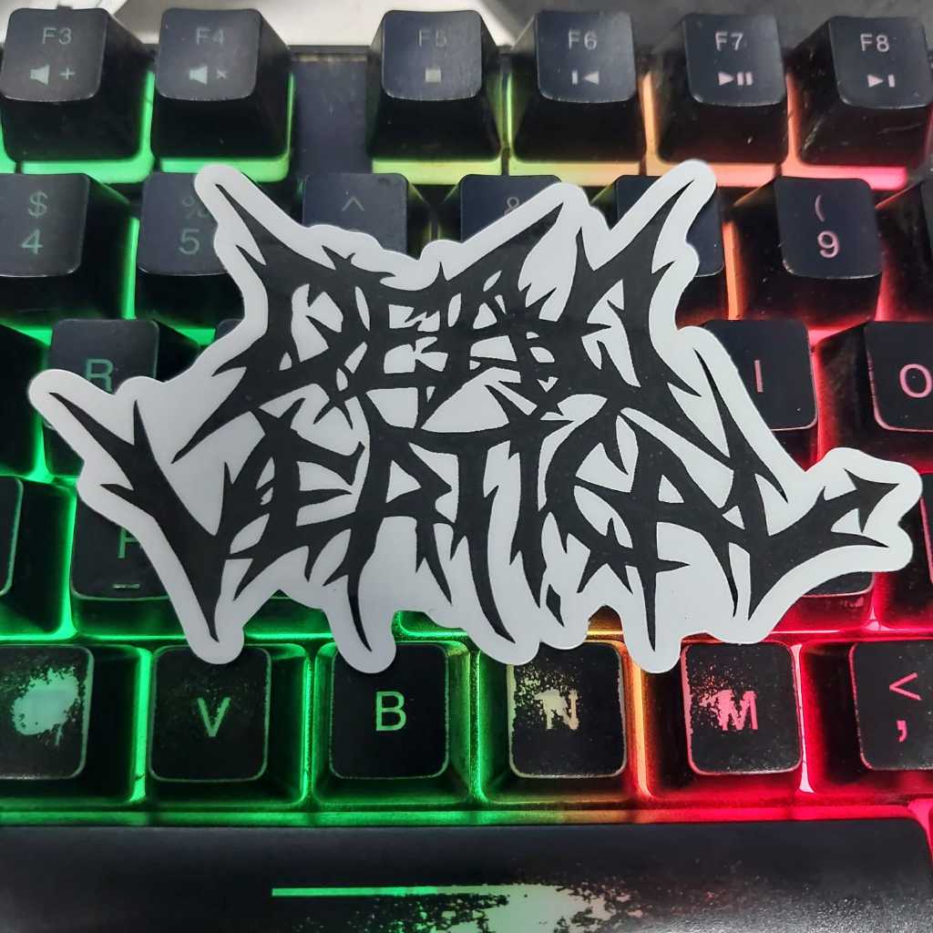Jual Stiker DEAD VERTICAL - Sticker Logo Band Death Metal - Stiker ...