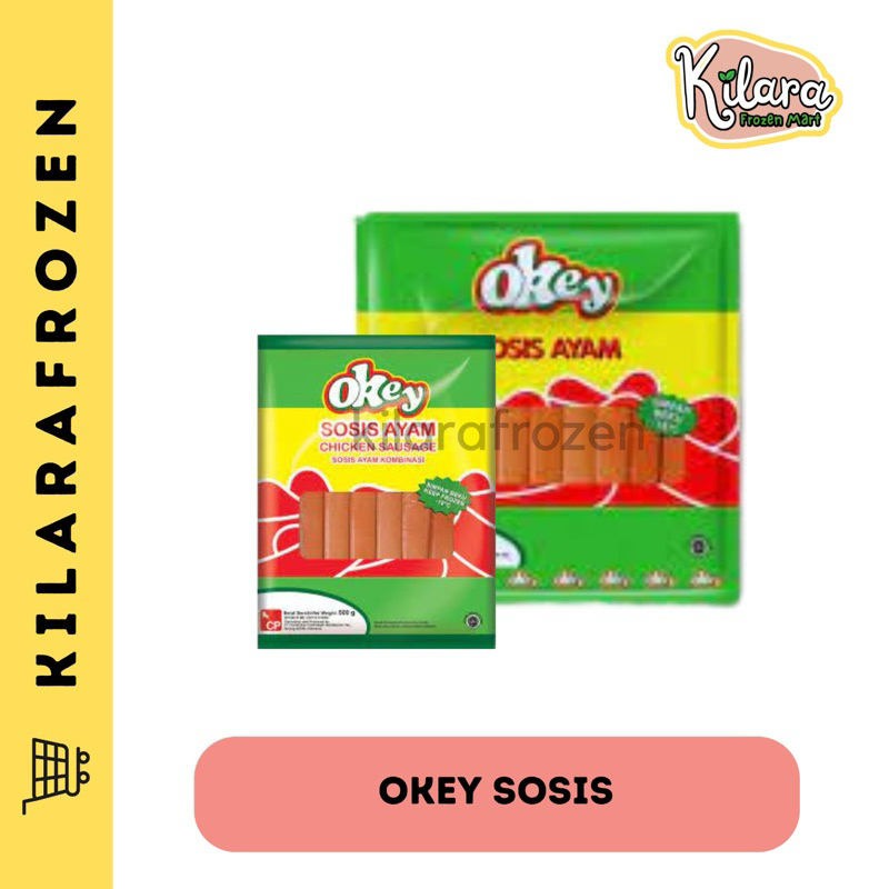 Jual OKEY SOSIS AYAM 500GR, 1KG | Shopee Indonesia