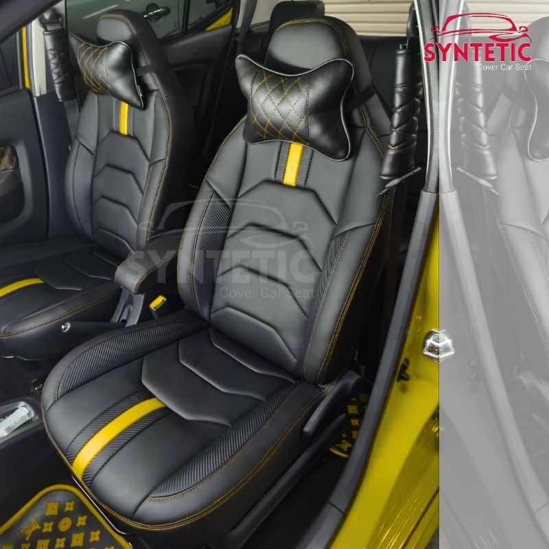Jual [READY STOCK]Sarung Jok Mobil Ayla Full Set | Shopee Indonesia