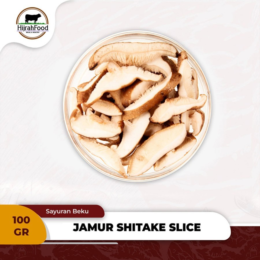 Jual Jamur Shitake Slice Frozen Shitake Mushroom Slice 100 gr | Shopee ...