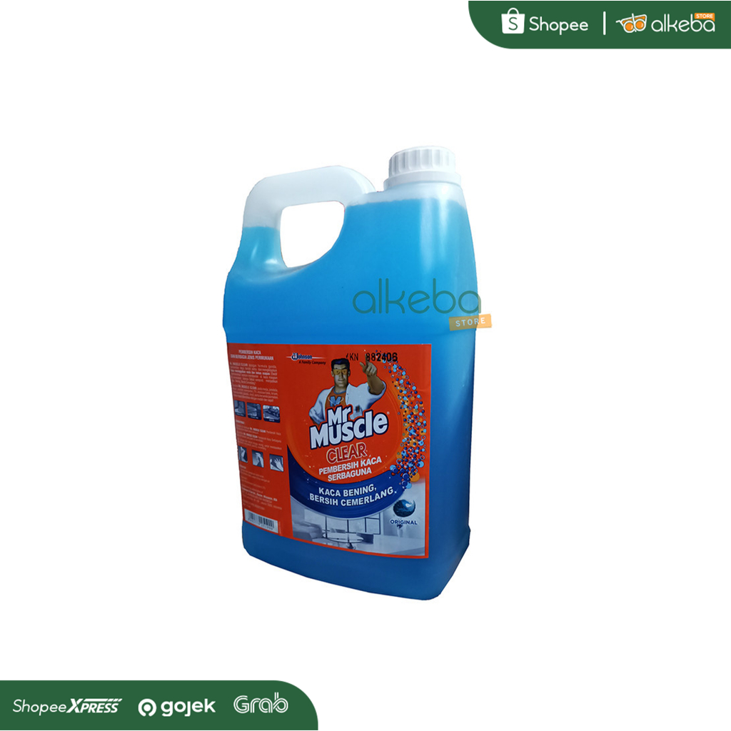 Jual Mr Muscle Cairan Pembersih Kaca Serbaguna - Galon 4 liter | Shopee ...