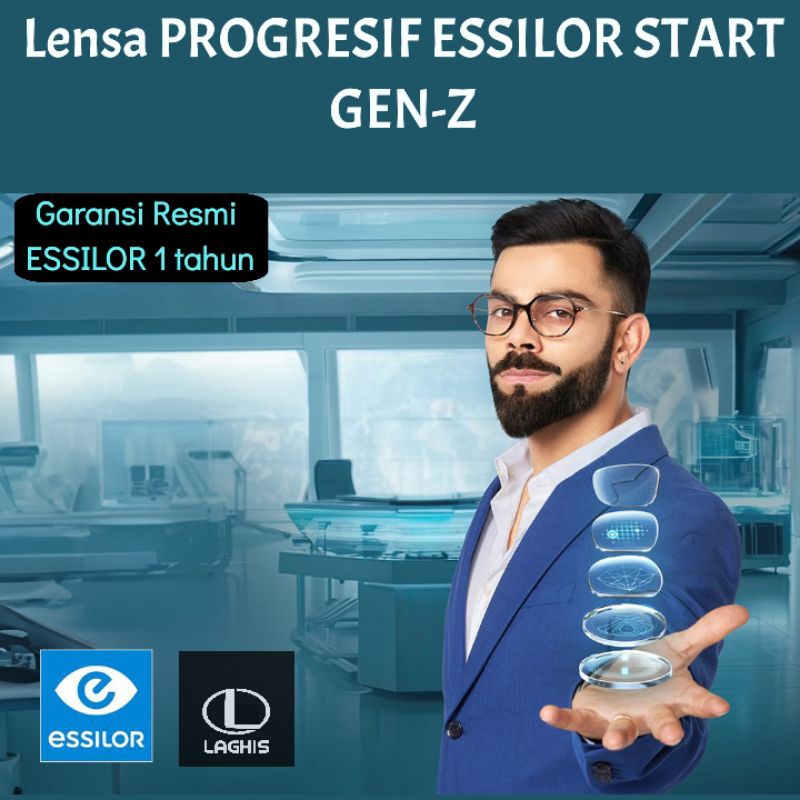 Jual Lensa PROGRESIF ESSILOR GEN-Z | Shopee Indonesia