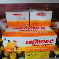 Jual [BOX] Enervon C Multivitamin - 25 Strip | Shopee Indonesia