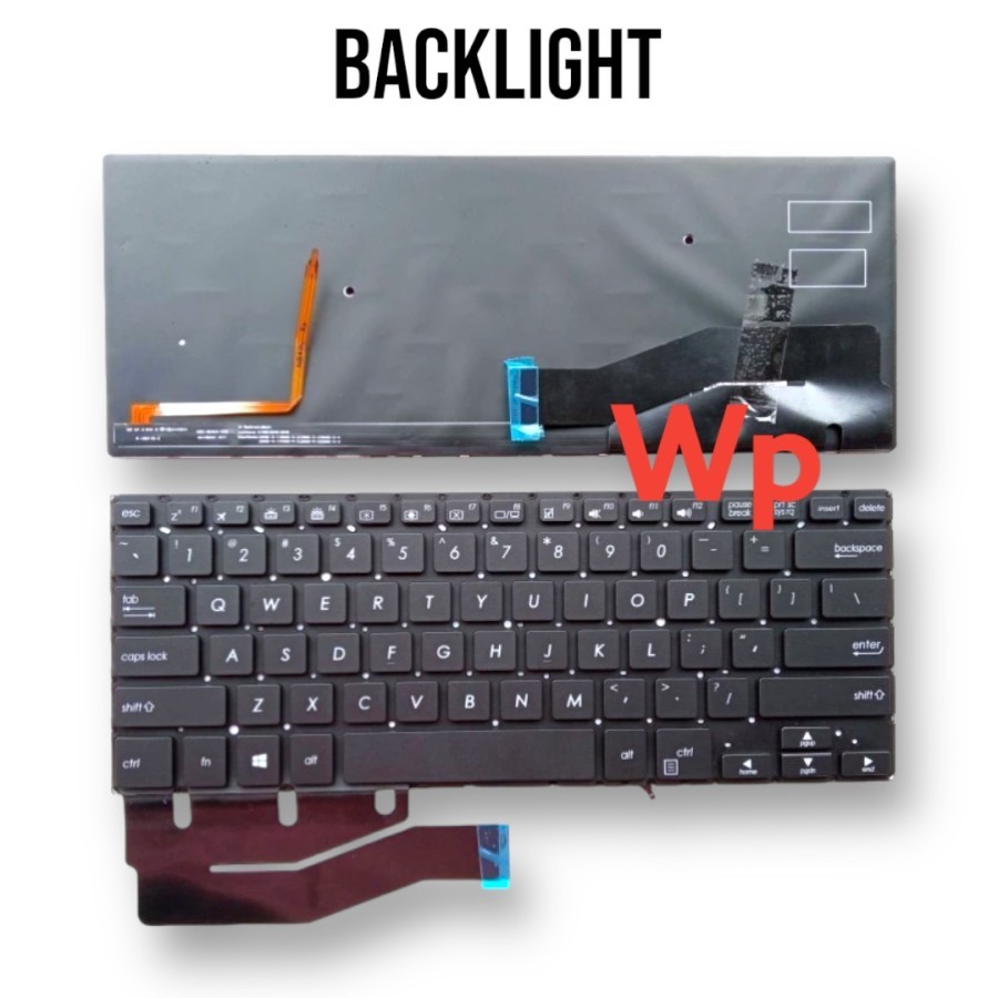 Jual Keyboard Asus Vivobook Flip 14 TP410 TP410U TP401 TP401C TP461U ...