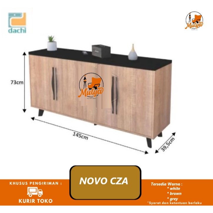 Jual Meja / Rak / Buffet TV Minimalis Serbaguna - Novo CRZ Credenza ...