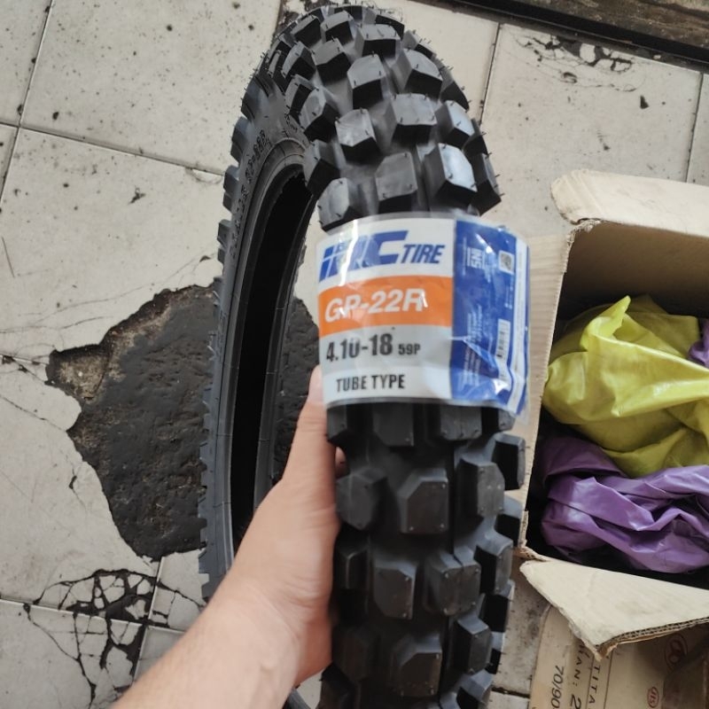 Jual Ban luar irc trail tubetype 410 x 18 gp22r (standar ban belakang ...