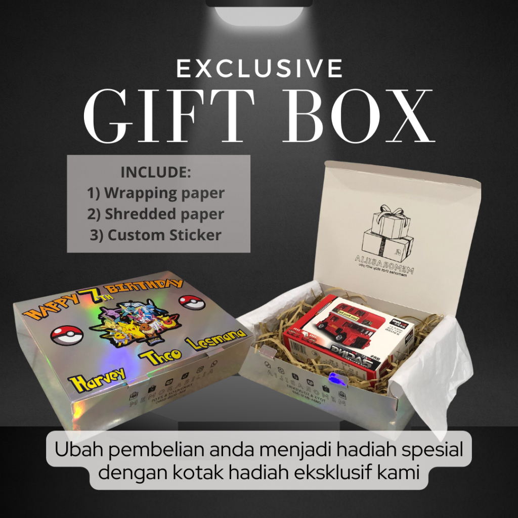 Jual Gift Box Special Tambahan Kotak Hadiah Ulang Tahun Exclusive ...