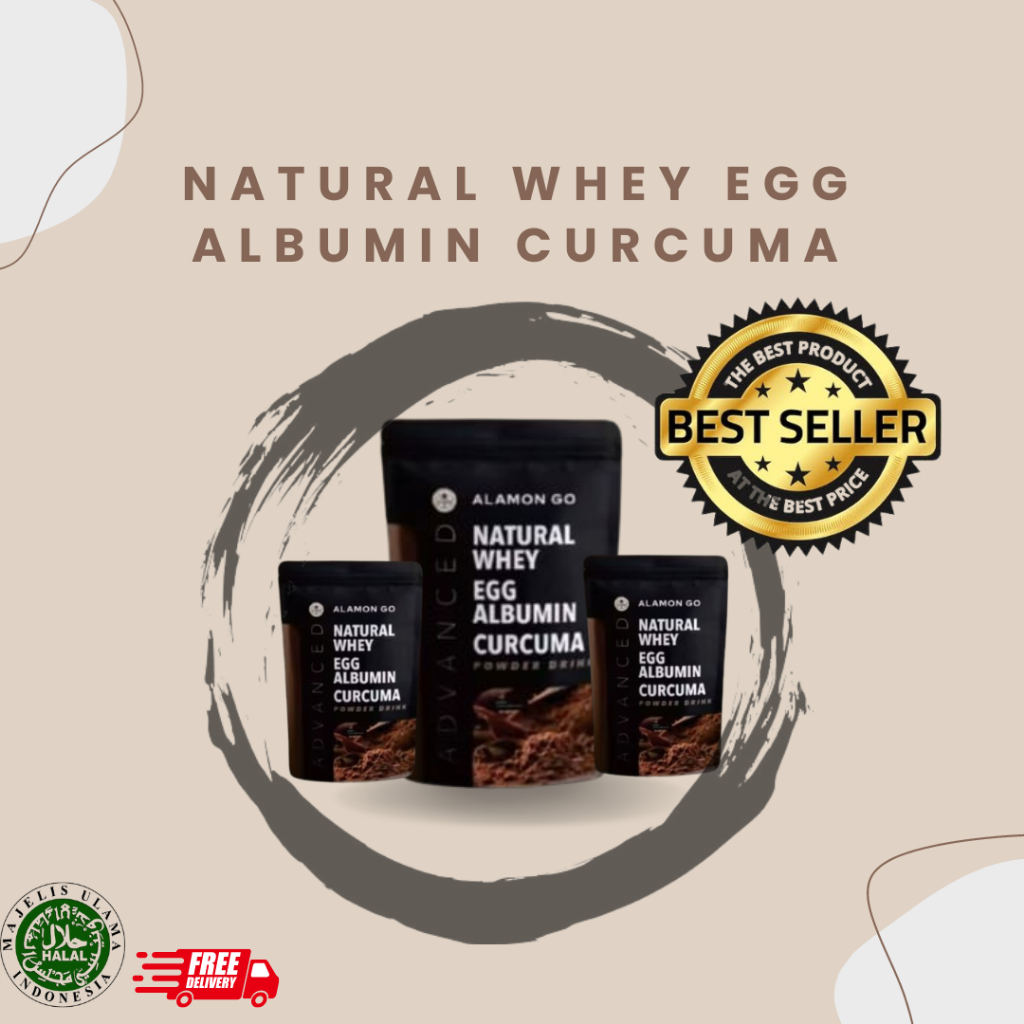 Jual Penambah Berat Badan | Alamon GO | Natural Whey + Albumin ...