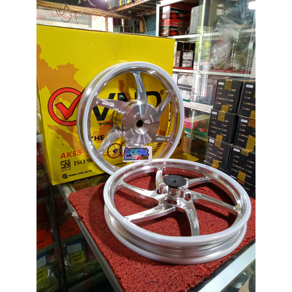 Jual Velg VND Six Star V2 Vario 125/150, Beat, Scoopy, Genio, Vario 110 Ring 14 Pelak Sixstar ...