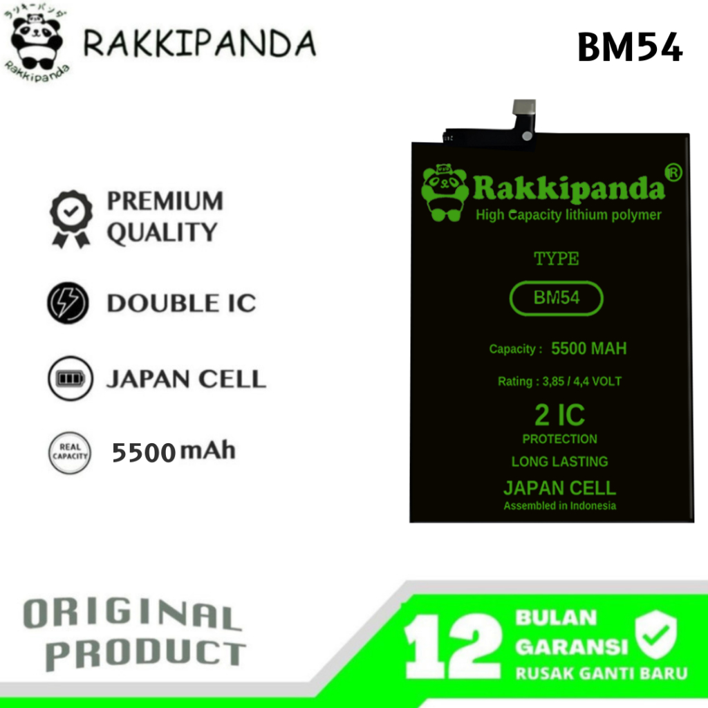 Jual RakkiPanda - BM54 Redmi Note 9T Batre Batrai Baterai | Shopee ...