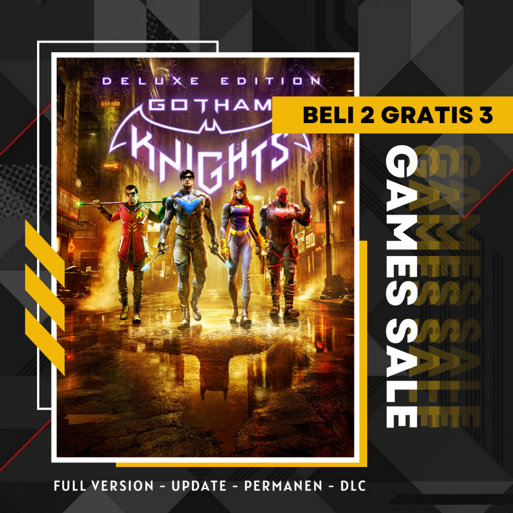 Jual GOTHAM KNIGHTS DELUXE EDITION - GAME PC - GAME LAPTOP - PC GAMES ...