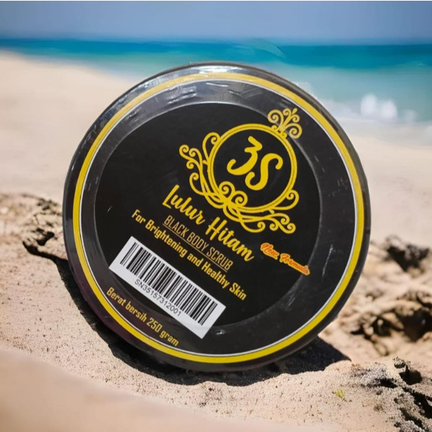 Jual Body Scrub LULUR HITAM 3S ORIGINAL BPOM 250gr Lulur Scrub ...
