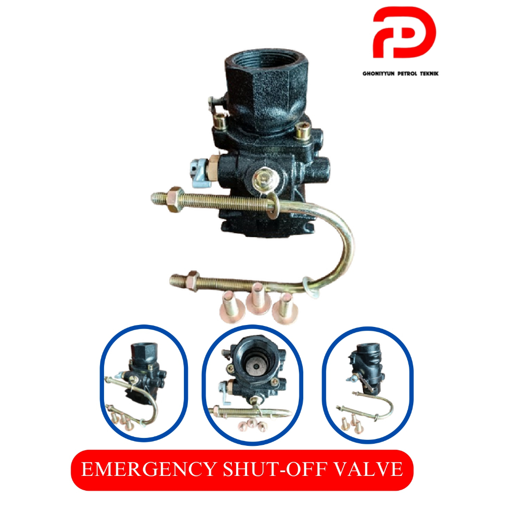 Jual EMERGENCY SHUT OFF VALVE 1.5 Inch SPBU PERTAMINA PERTASHOP ...