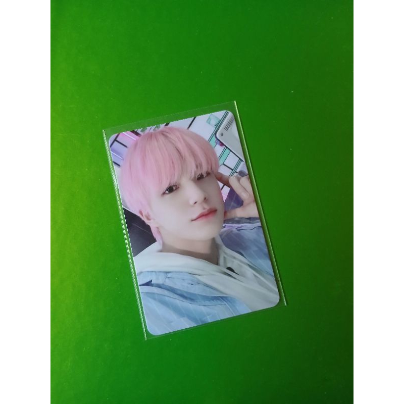 Jual photocard official jeno pink hair glitch mode | Shopee Indonesia