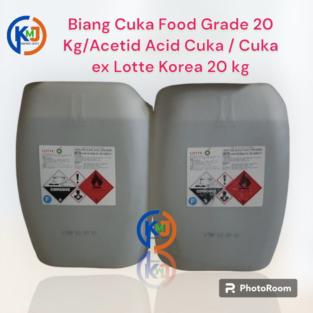 Jual TERLARIS Biang Cuka Food Grade /Acetid Acid Cuka ex Lotte Korea ...