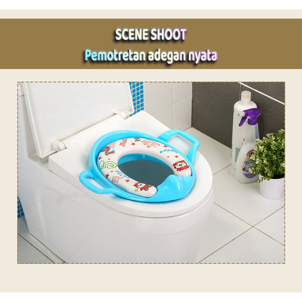 Jual V-BABY CARE Baby potty BPA Free/Dudukan toilet anak/Alat pup buat ...