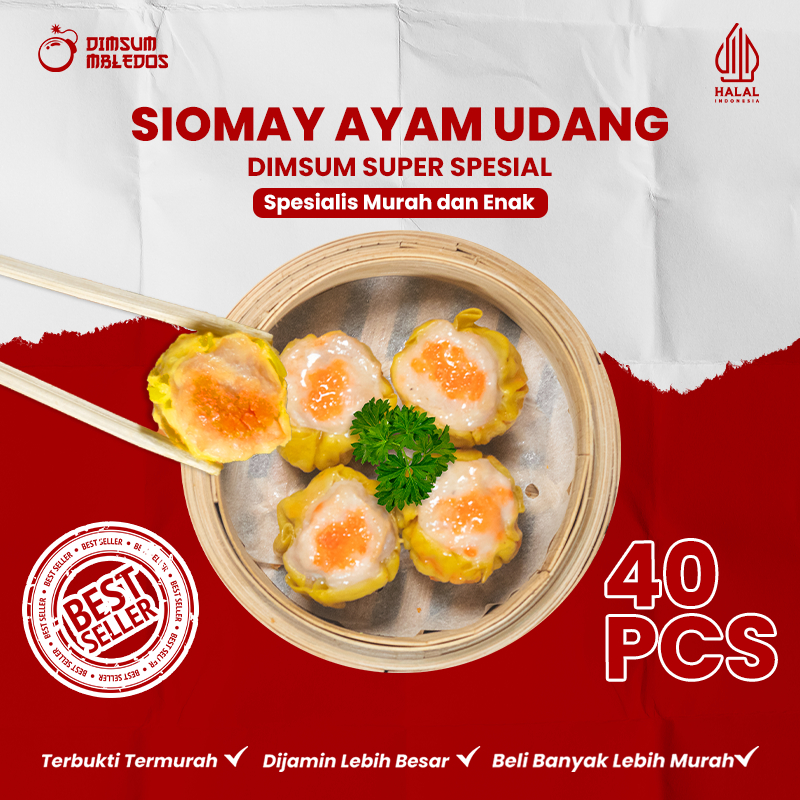 Jual Dimsum Siomay Ayam Frozen Isi 40 – Halal Spesial Pack Grosir ...