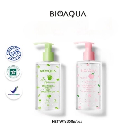 Jual BIOAQUA Body Scrub Niacinamide Brightening & Nourishing Body ...