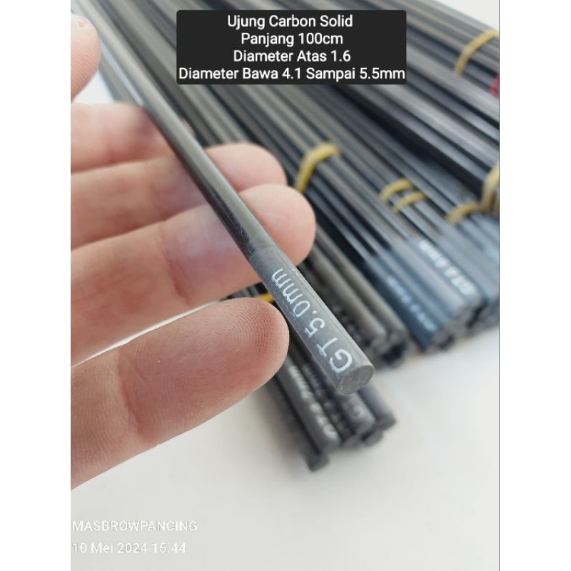 Jual Ujung Carbon Solid/Padat Panjang 100cm Diameter 3.0mm sampai 6.0mm | Shopee Indonesia