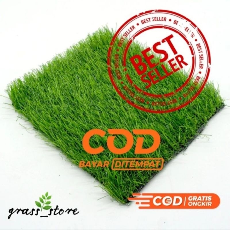 Jual RUMPUT SINTETIS UKURAN 2X3 METER PILIHAN TERBAIK BUAT TAMAN TEBAL ...