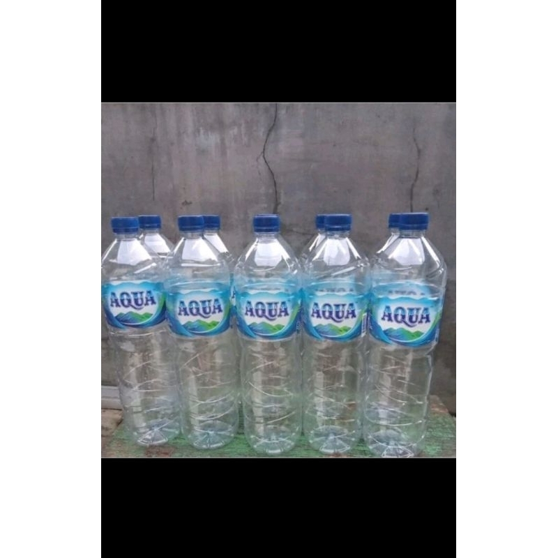 Jual botol aqua bekas 1500ml/1.5L | Shopee Indonesia