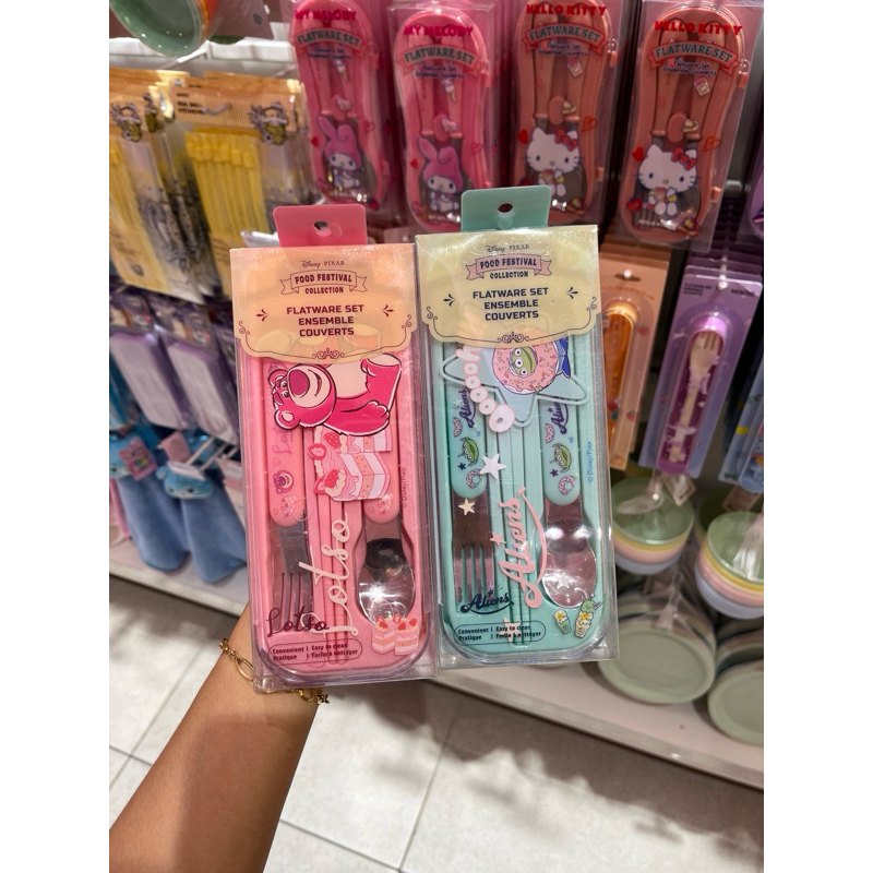 Jual Miniso x Toy Story ‼️ Flatware Set Sendok Garpu Sumpit Toy Story ...