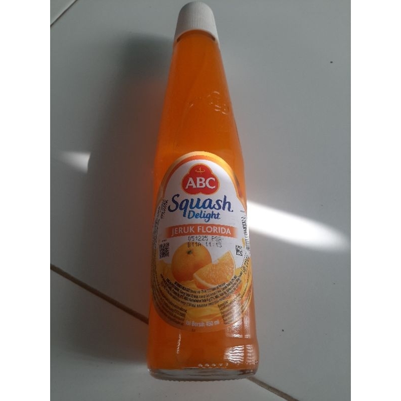 Jual ABC Squash Delight Jeruk Florida 450 mL | Shopee Indonesia