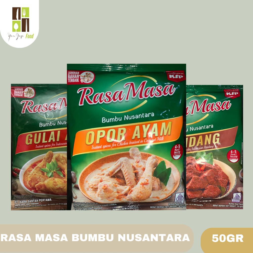Jual Kara Rasa Massa Bumbu Nusantara/Bumbu Gulai Ayam/Bumbu Opor Ayam ...