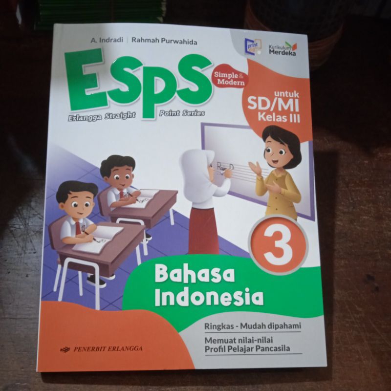 Jual Kelas 3 SD/MI ESPS Pendidikan Pancasila, ESPS Matematika, ESPS Bahasa Indonesia, ESPS IPAS ...