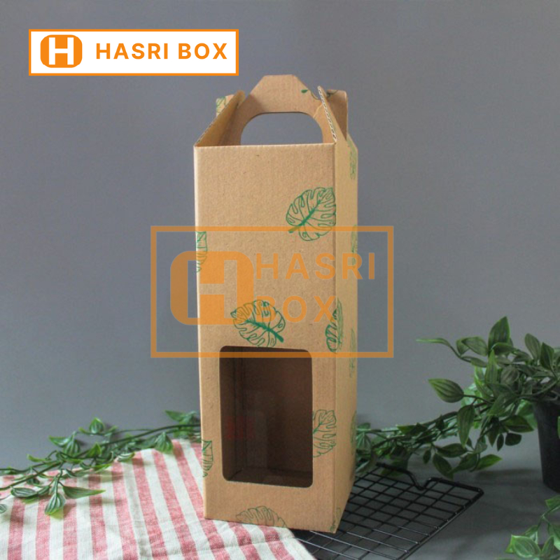 Jual (10 pcs) Kardus Botol Kale 1Liter Kotak Karton Dus Box Jinjing ...