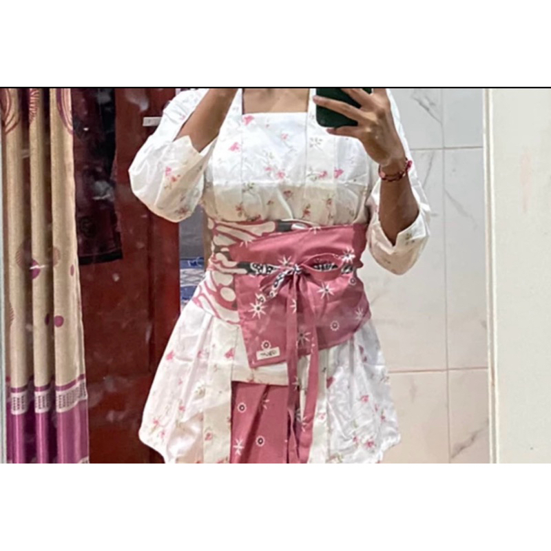 Jual Obi Belt Batik Modern / Obi Belt Kekinian / Obi Belt Batik Murah ...
