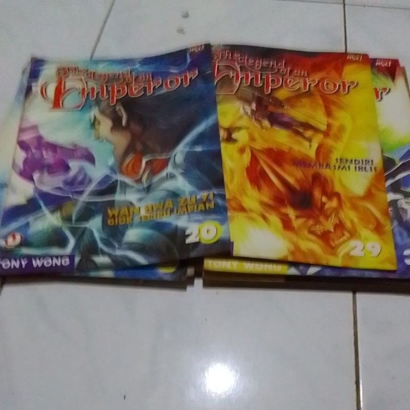 Jual Komik The Legend of an Emperor ( berwarna ) TONY WONG | Shopee ...